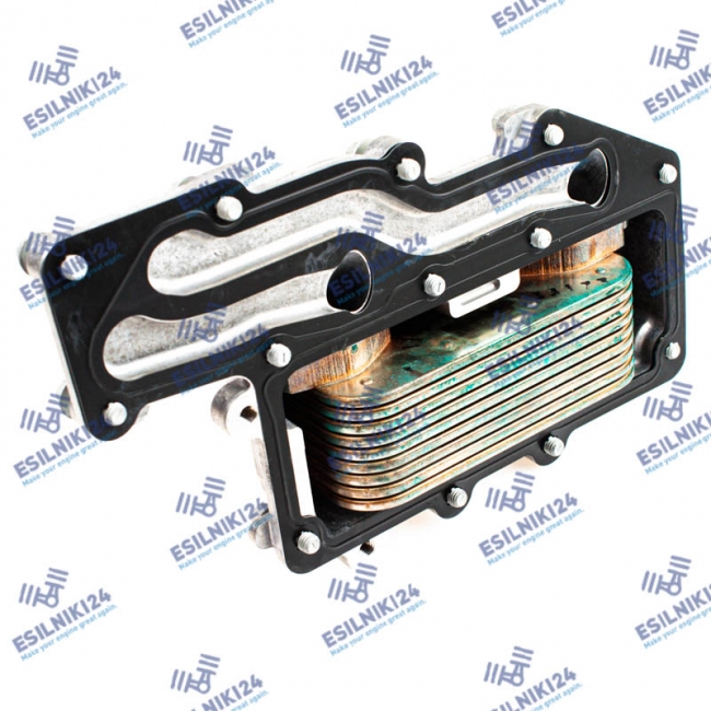 4134W001 PERKINS OIL COOLER WITH HOUSING RE RG GENUINE